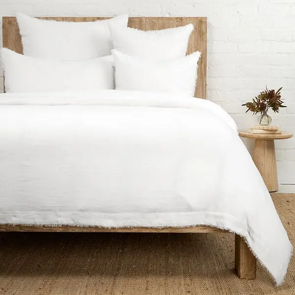 POM POM AT HOME Hunter Duvet Cover King - White
