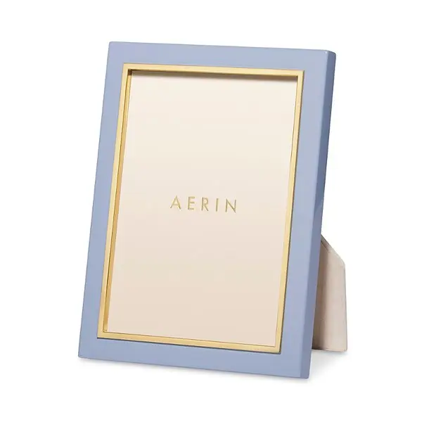 Aerin Varda Lacquer Frame, 5 X 7 - Blue