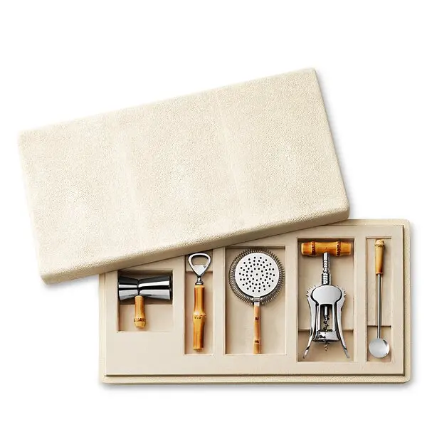 Aerin Bamboo Bar Set - Multi