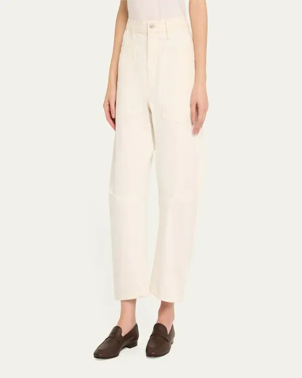 NILI LOTAN Shon Barrel Jeans