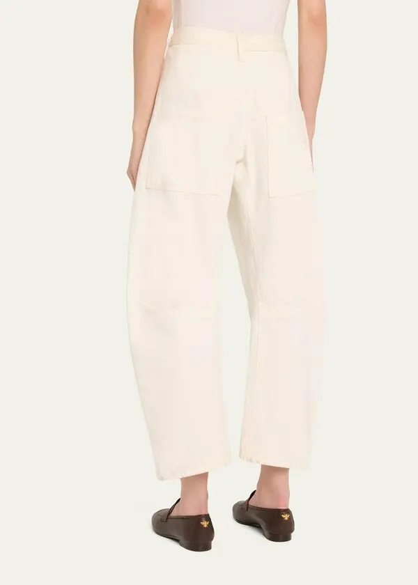 NILI LOTAN Shon Barrel Jeans