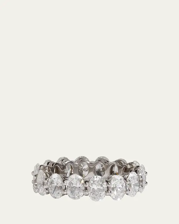 KENDALL ROW 14k Lab Grown Diamond Eternity Band - White Gold