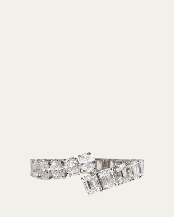 KENDALL ROW 14k Lab Grown Diamond Eternity Band - White Gold