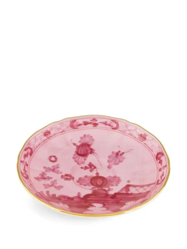 GINORI 1735 Oriente Italiano Coffee Saucer - Pink