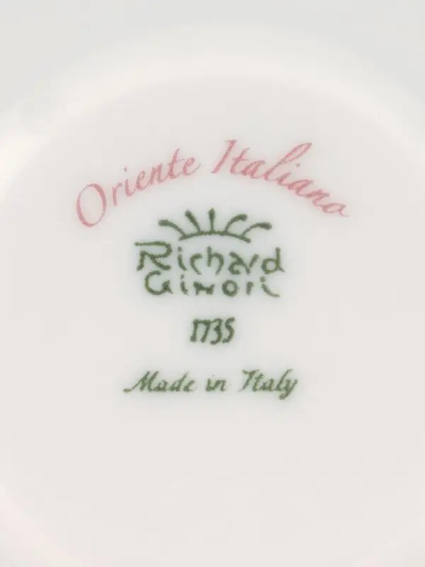 GINORI 1735 Oriente Italiano Coffee Saucer - Pink