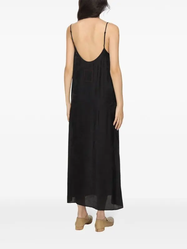 Uma Wang Anya Midi Dress - Black