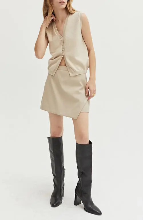 CRESCENT Wrap Mini Skort