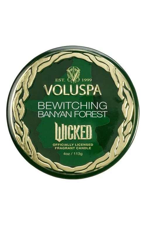 Voluspa Wicked Bewitching Banyan Forest Mini Tin Candle