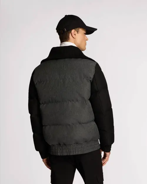 ALPENHAUS Sebonack Quilted Denim-look Bomber Jacket
