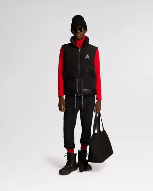 ALPENHAUS Megeve 2-in-1 Relaxed Fit Puffer - Black