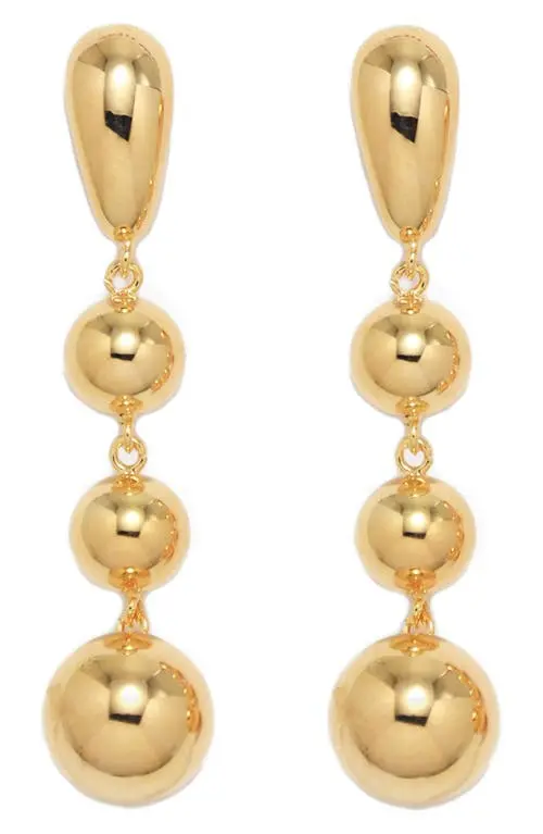 PETIT MOMENTS Ball Drop Statement Earrings