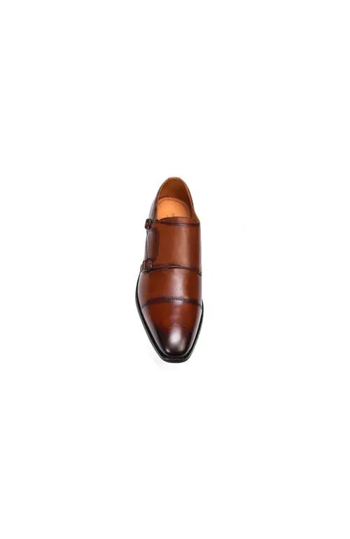 ANTHONY VEER Delano Ii Double Monk Strap Shoe