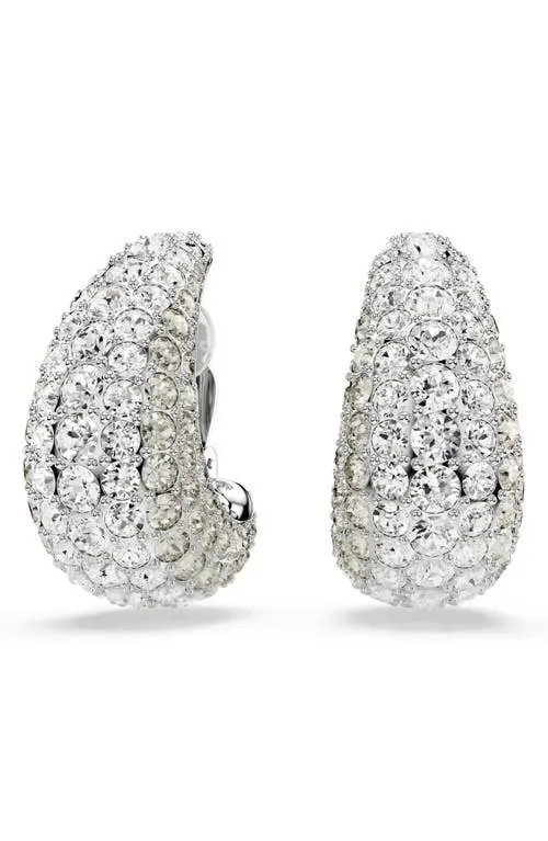 SWAROVSKI Sublima Drop Earrings - White