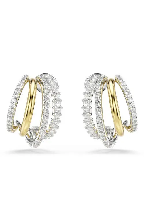 SWAROVSKI Hyperbola Hoop Earrings