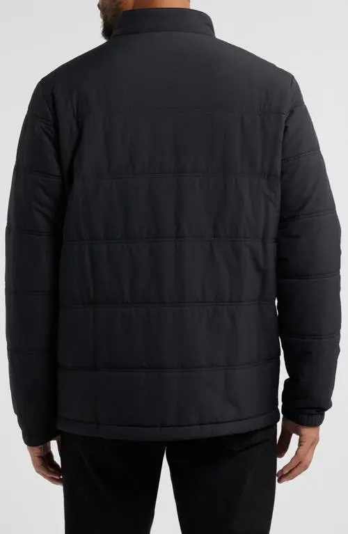 Travis Mathew Palisades Nylon Puffer Jacket - Black