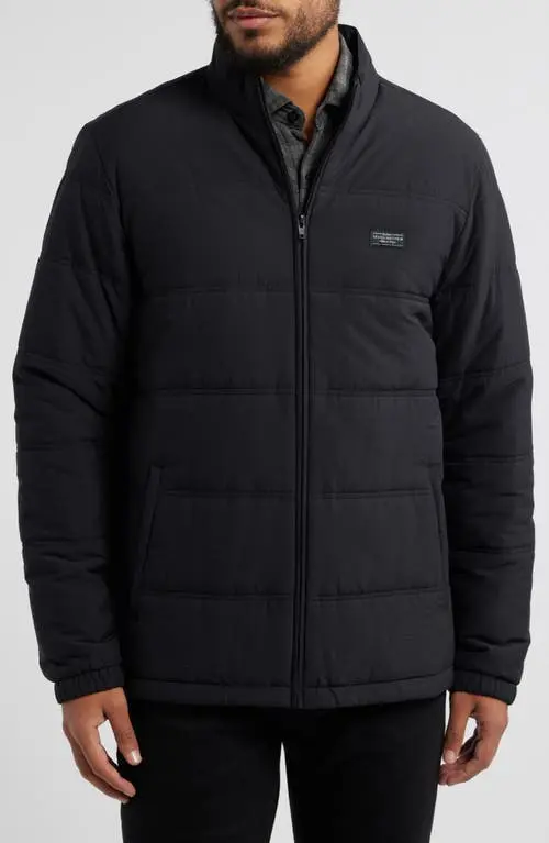 Travis Mathew Palisades Nylon Puffer Jacket - Black