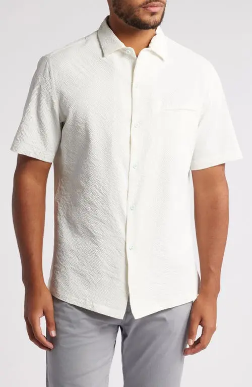 Tori Richard The Lanai Short Sleeve Button-up Shirt - Eggshell