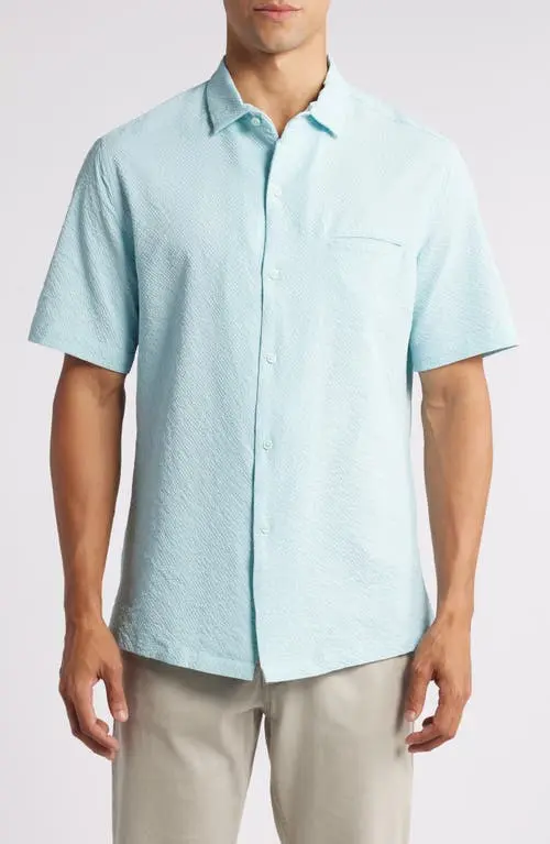 Tori Richard The Lanai Short Sleeve Button-up Shirt - Sky Blue