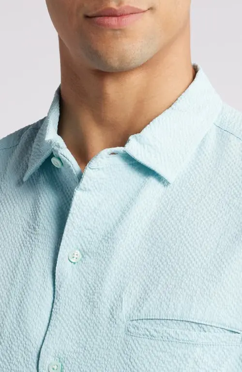 Tori Richard The Lanai Short Sleeve Button-up Shirt - Sky Blue