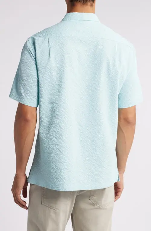 Tori Richard The Lanai Short Sleeve Button-up Shirt - Sky Blue