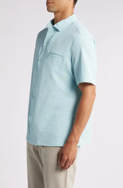 Tori Richard The Lanai Short Sleeve Button-up Shirt - Sky Blue