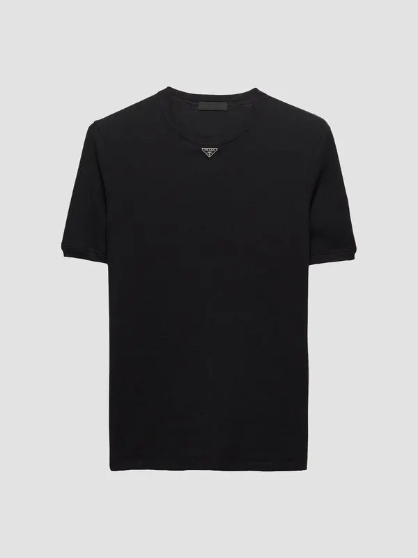 Prada Cotton T-shirt - Black