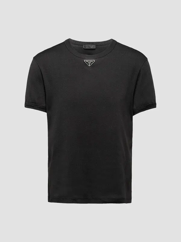 Prada Cotton T-shirt - Black