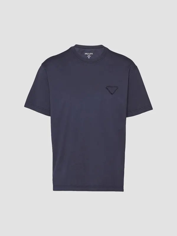 Prada Cotton T-shirt - Blue