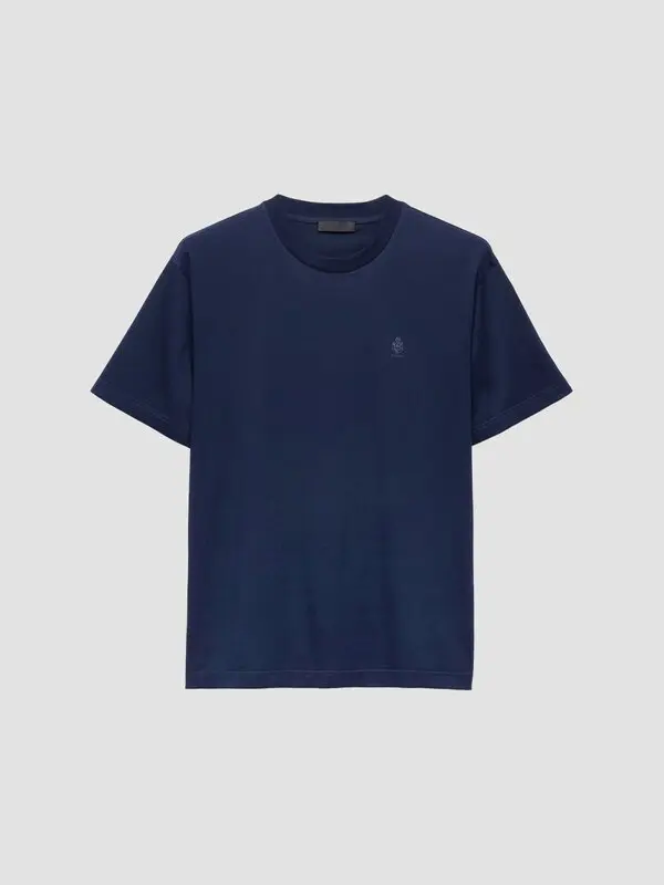 Prada Cotton T-shirt - Blue