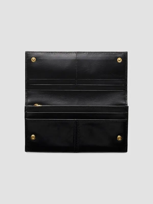 Prada Leather Wallet - Black