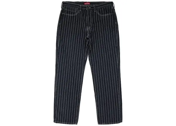 Supreme Levi's Pinstripe 550 Jeans