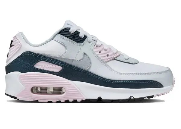 Nike Jordan Stadium 90 Sneakers - White/pink Foam/armory Navy