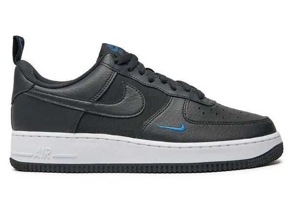 Nike Air Force 1 07 Sneakers - Black/court Blue/white