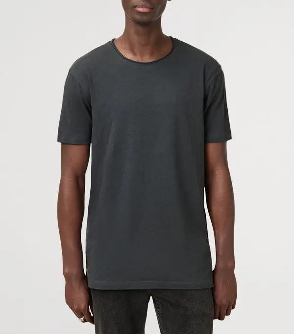 ALLSAINTS Organic Cotton Figure T-shirt - Grey