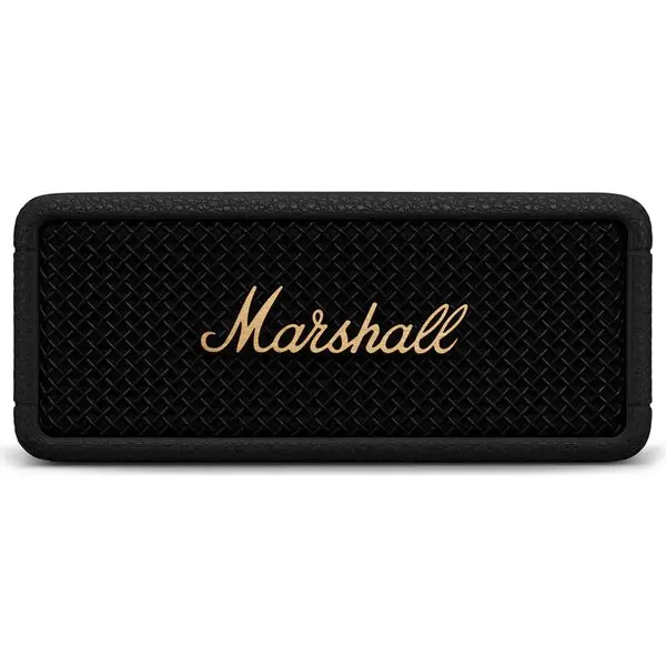 Marshall Emberton Iii Portable Bluetooth® Speaker - Black/ Brass