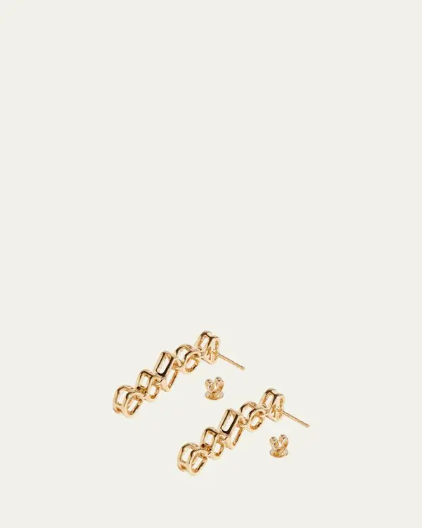 KENDALL ROW Lablove 14k Lab Grown Diamond Dangle Earrings