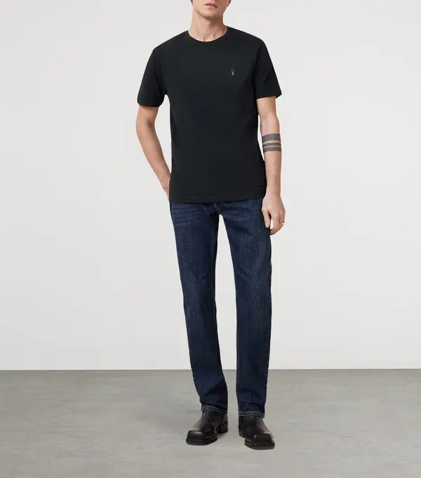 ALLSAINTS Organic Cotton Brace T-shirt - Black