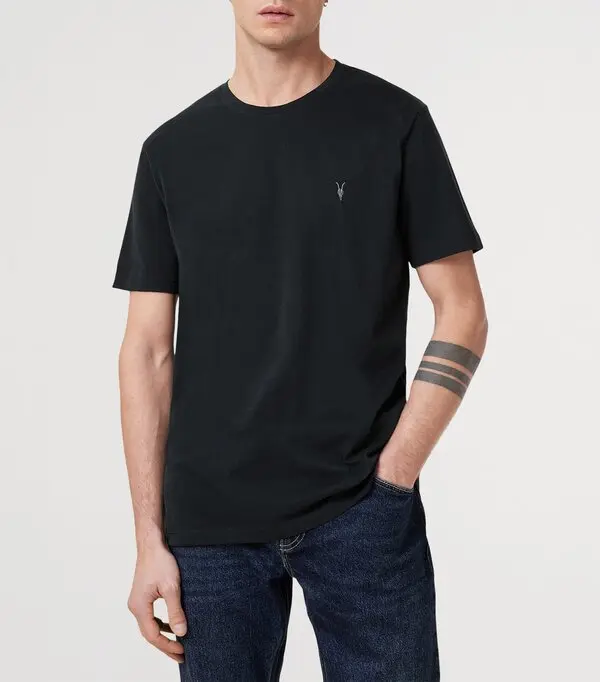 ALLSAINTS Organic Cotton Brace T-shirt - Black