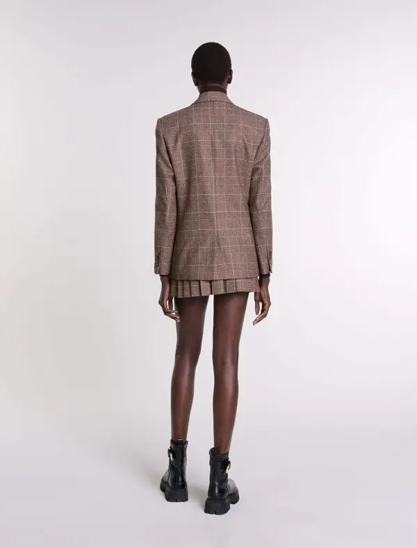 Maje Wool Suit Jacket
