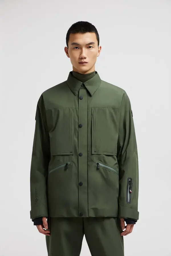 Moncler Gorner Gore-tex Shirt Jacket - Green