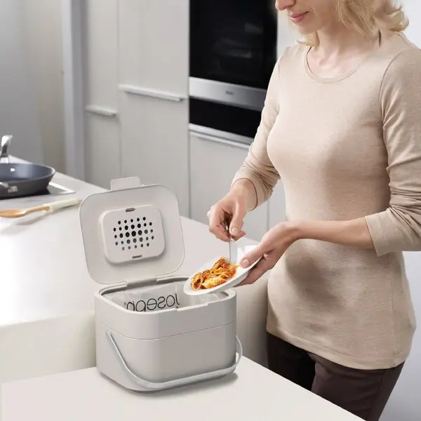 JOSEPH JOSEPH Stack 4 Food Waste Caddy With Odor Filter