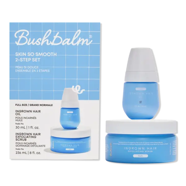 BUSHBALM 2 Step Ingrown Hair & Razor Bump Kit Nude - One-color