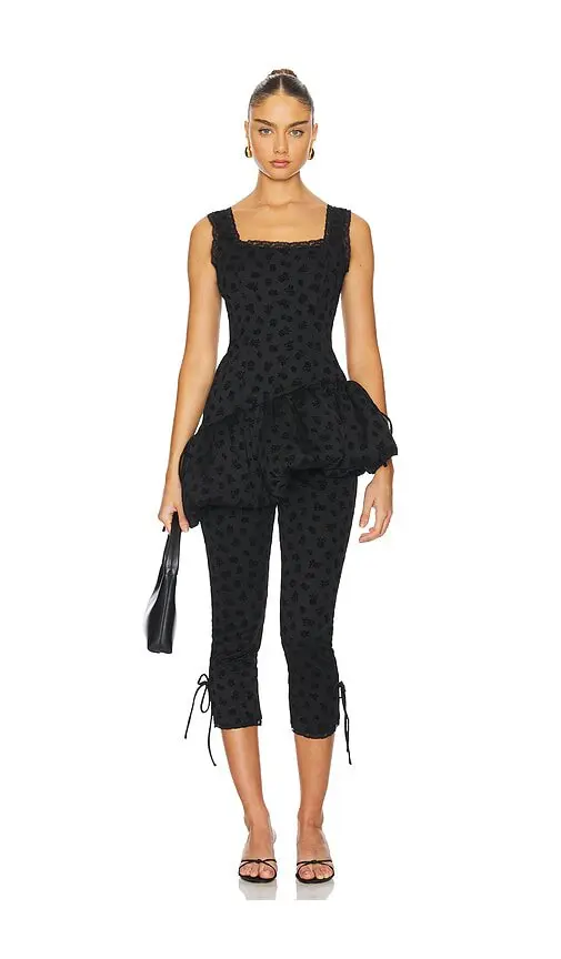 For Love & Lemons Claira Asymmetric Top