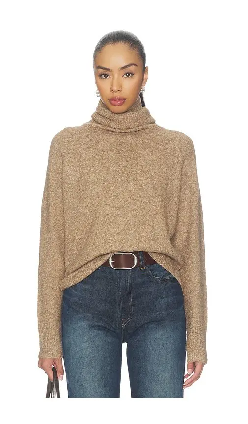 JOHN & JENN BY LINE Emmett Pullover Sweater - Camel