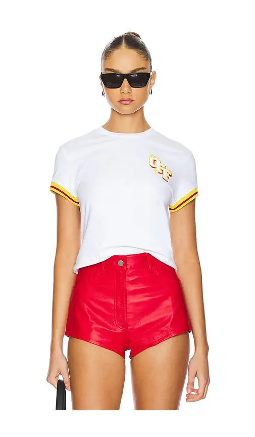 Off-White College Fitted Tee