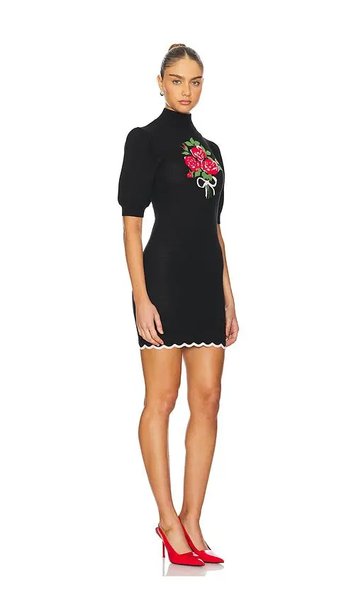 for love & lemons pointelle knit dress Donella Mini SUMMERFLASH