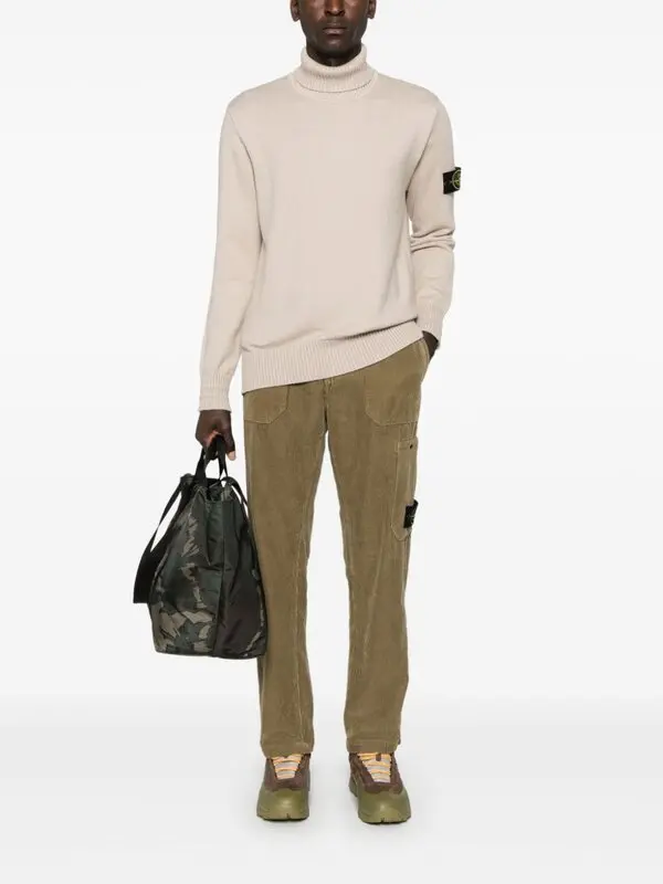 Stone Island Compass Badge Sweater - Neutrals