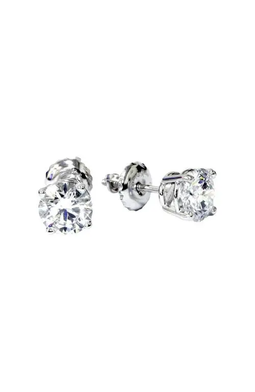 BLISS DIAMOND 1 1/2ct Lab Grown Diamond Stud Earrings - 950 Platinum