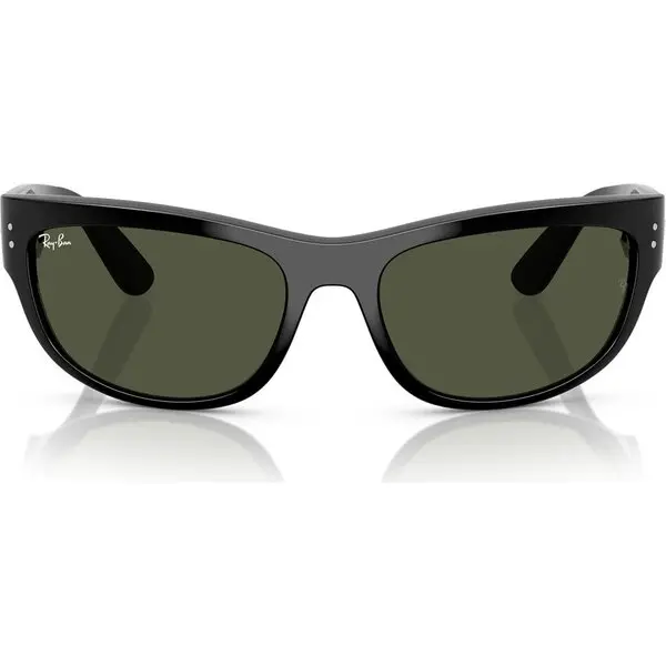 Ray-ban 63mm Pillow Sunglasses - Black