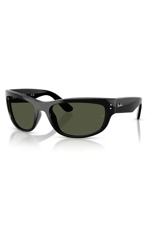 Ray-ban 63mm Pillow Sunglasses - Black